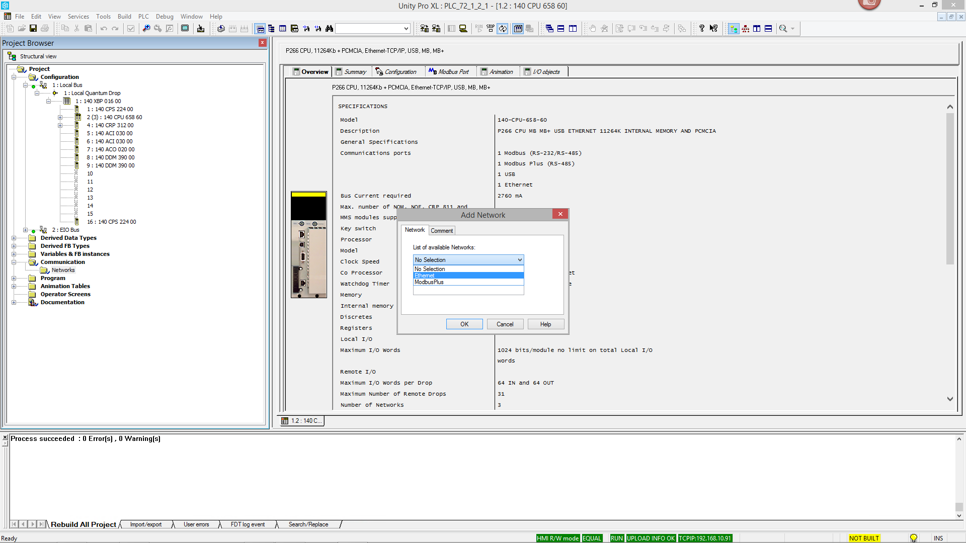 3 Easy Steps to Share Data Between Modicon Quantum PLCs Using Schneider Electric Unity Pro XL